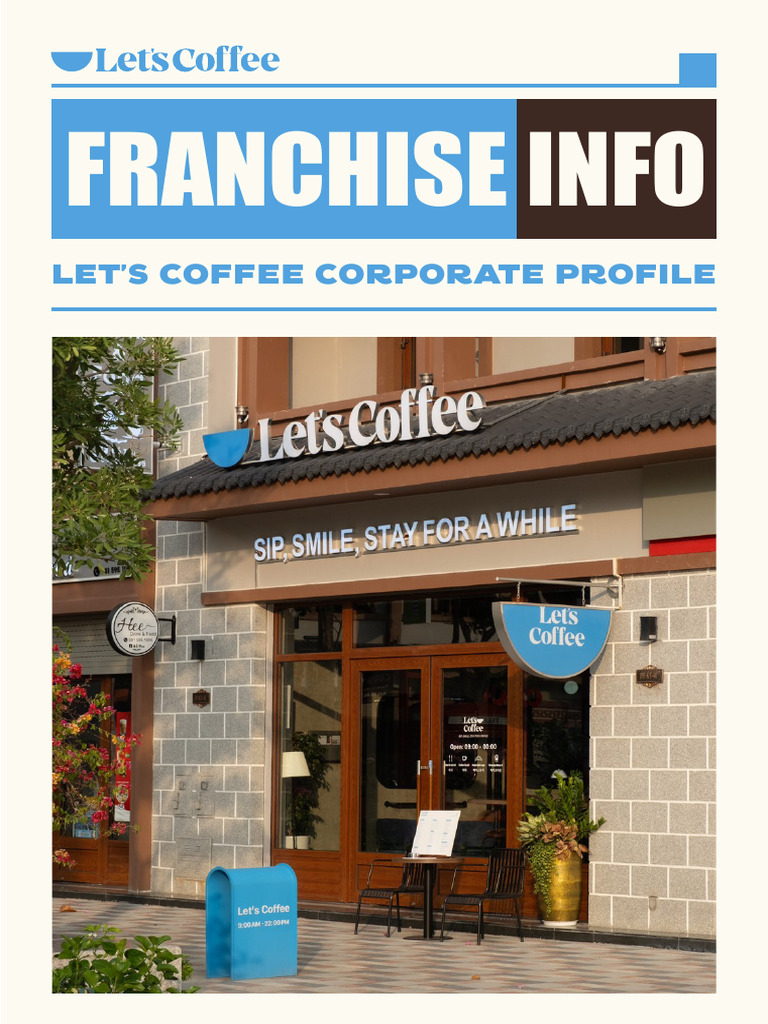 Let's Coffee Franchise Info EN | PDF | Franchising | Brand