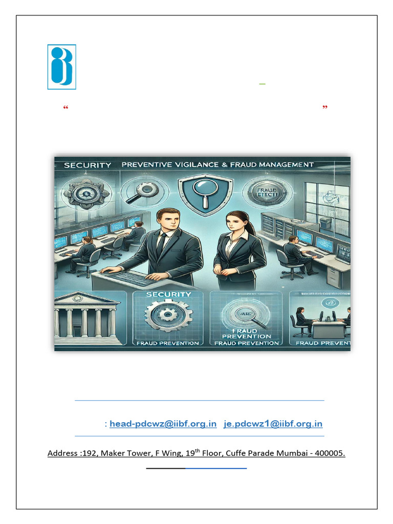 Preventive Vigilance and Fraud Management | PDF | Risk Management | Governance