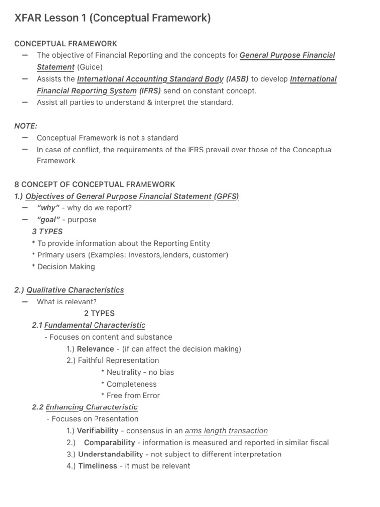 Lesson-1-FAR | PDF | International Financial Reporting Standards ...