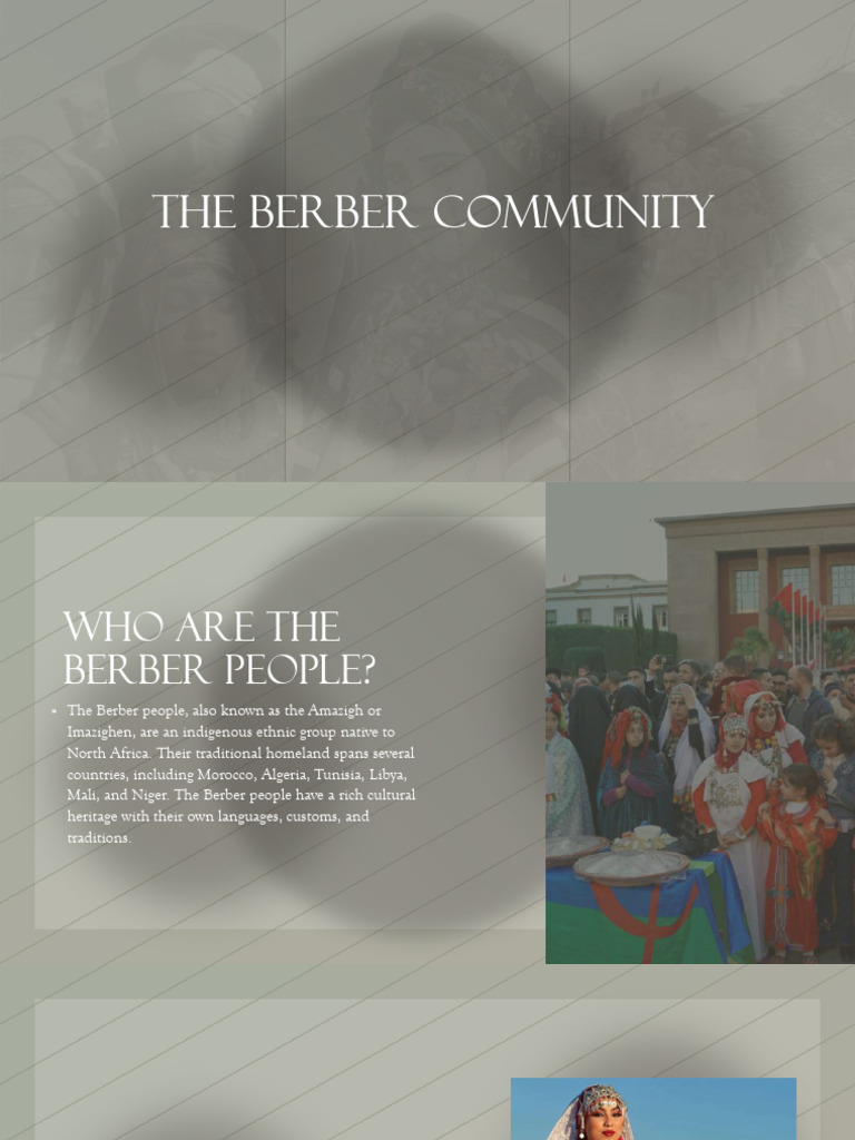 Berber Community | PDF | Sahara | North Africa