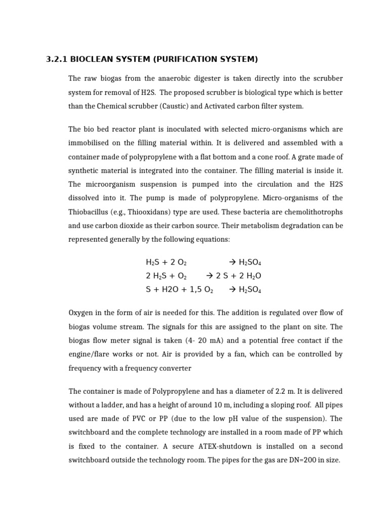 Biological Scruber | PDF