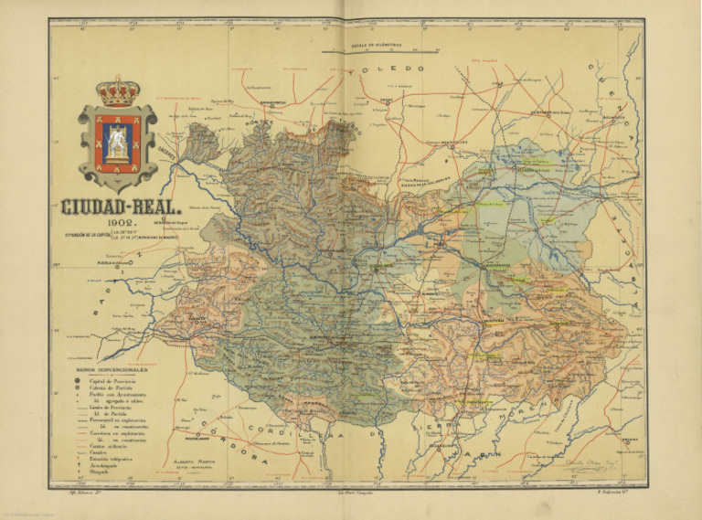 Mapa Ciudad Real 1902 | PDF