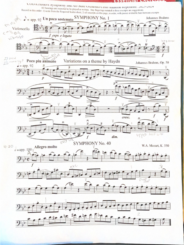 Allstate Cello Requirement 2024 | PDF