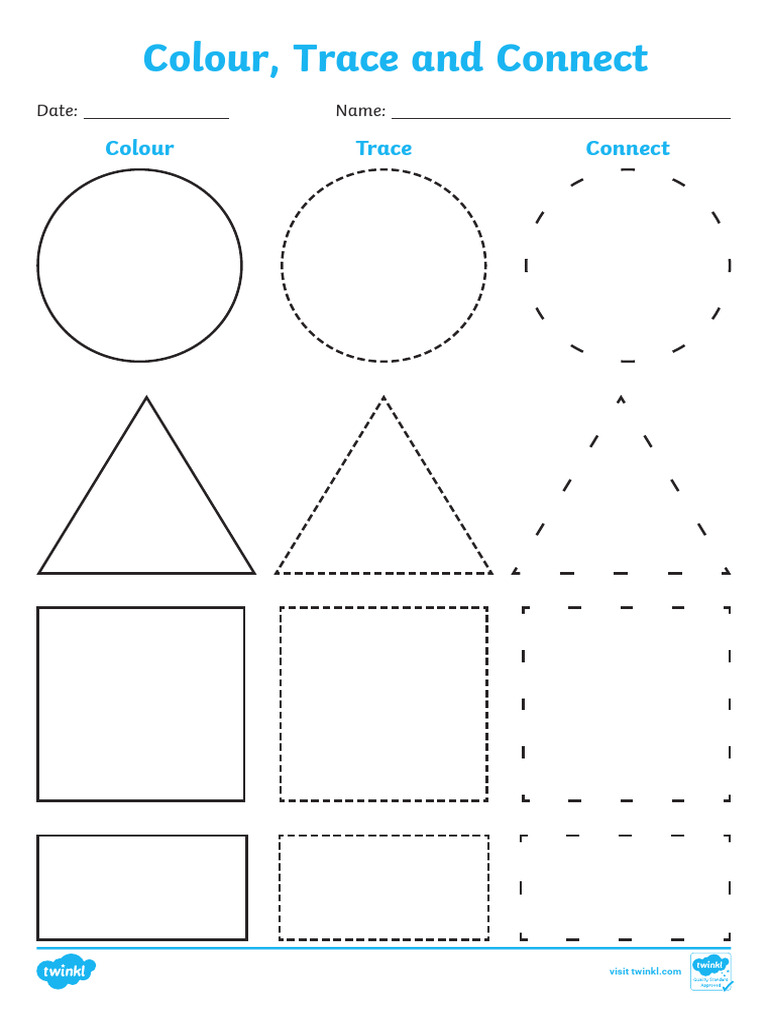 t n 17849 2d Shape Colour Trace and Join the Dots 1 Ver 1 | PDF