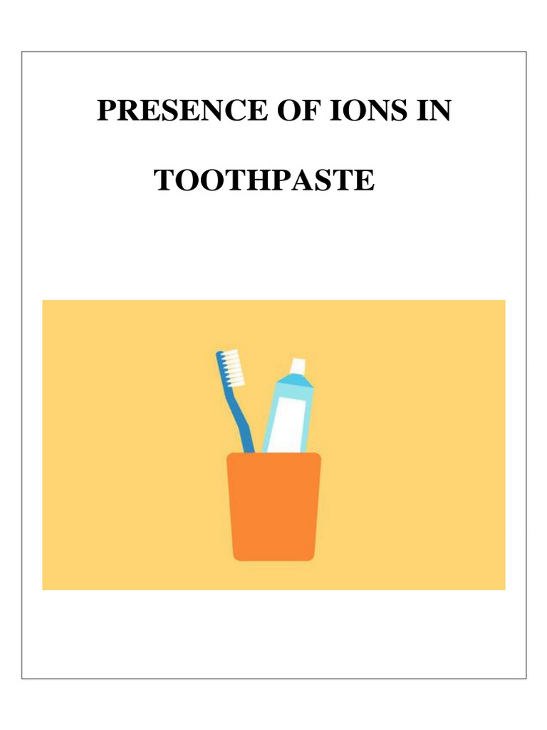 Chemistry Final Project | PDF