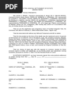 Extrajudicial Partition of Juliana's Estate | PDF | Property Law | Law ...