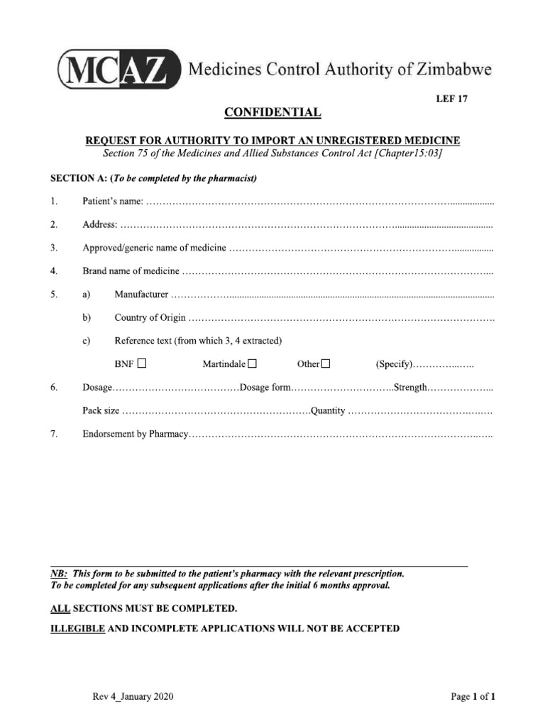 Section 75 Form | PDF