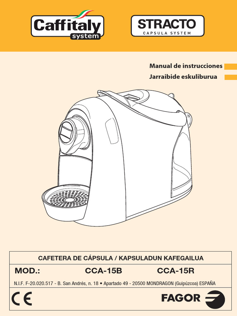 Manual Cafetera Capsulas | PDF | Lavavajillas | Residuos