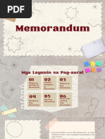 Pagsulat NG Memorandum | PDF