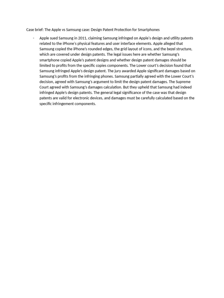 Case Brief | PDF