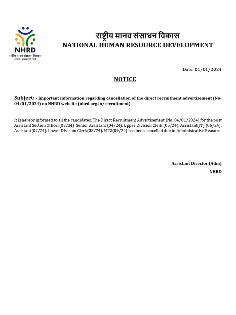 Important Notice | PDF