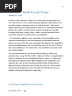 Clipped Delta Fin Design for Rockets | PDF | Rocket