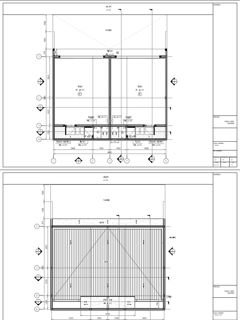 01 Drawing Toko | PDF