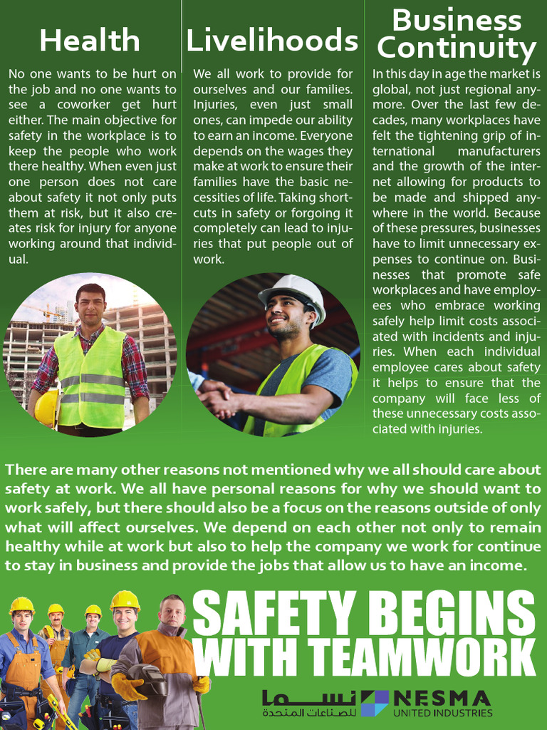 January Safety Why We All Should Care | PDF | Employment | Economies