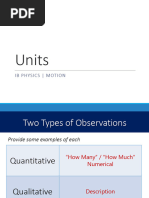 CBSE Physics Chapter 1 Units and Measurements Class 11 Notes PDF | PDF ...