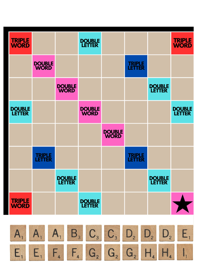Scrabble Design | PDF | Gaming | Tabletop Games