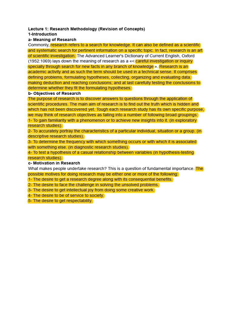 Research Methodology Overview and Approaches | PDF | Scientific Method | Procedural Knowledge