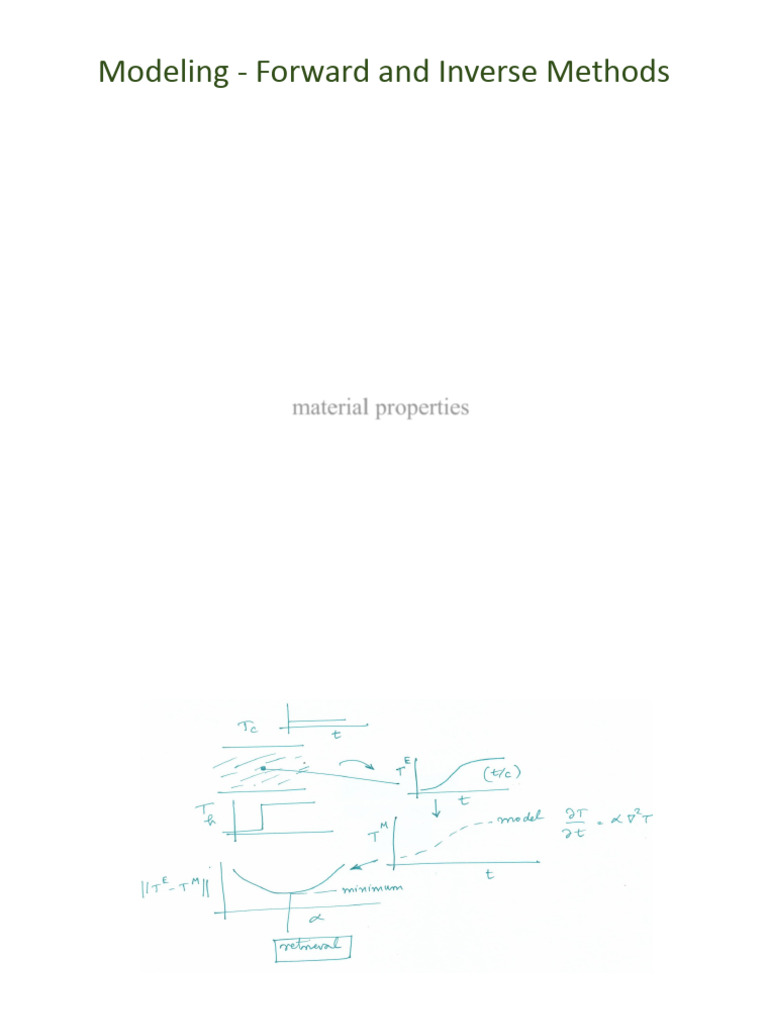 lecture 5 inverse methods_0 | PDF | Inverse Problem | Least Squares