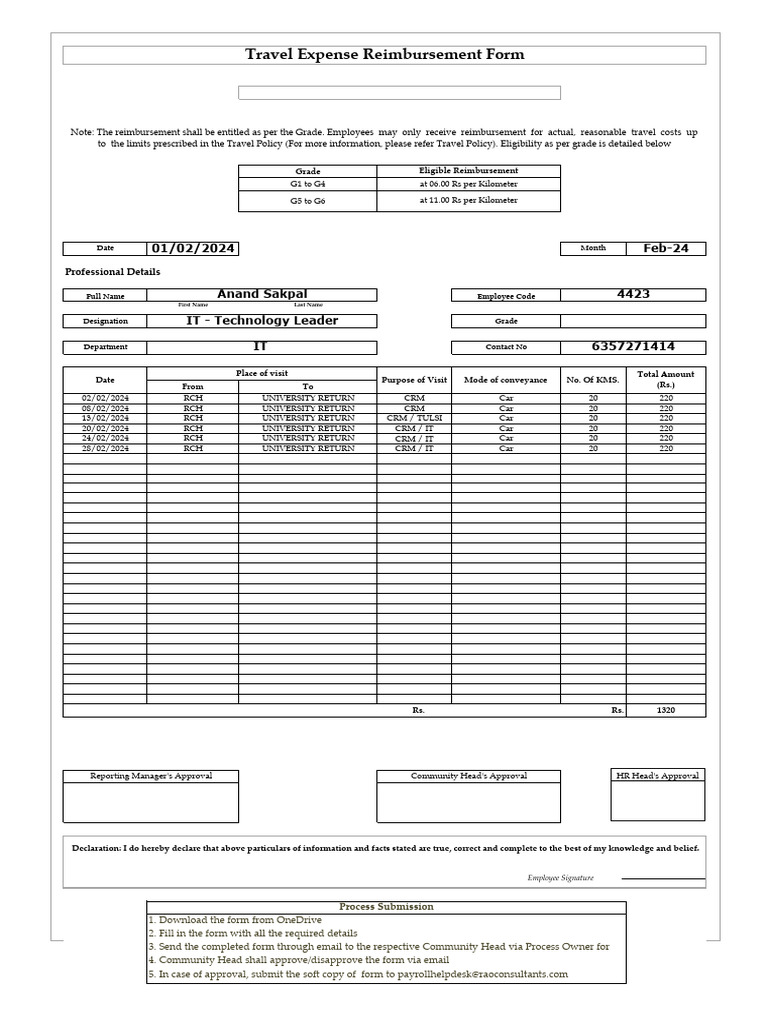 Conveynace Claim Form Feb 2024 | PDF