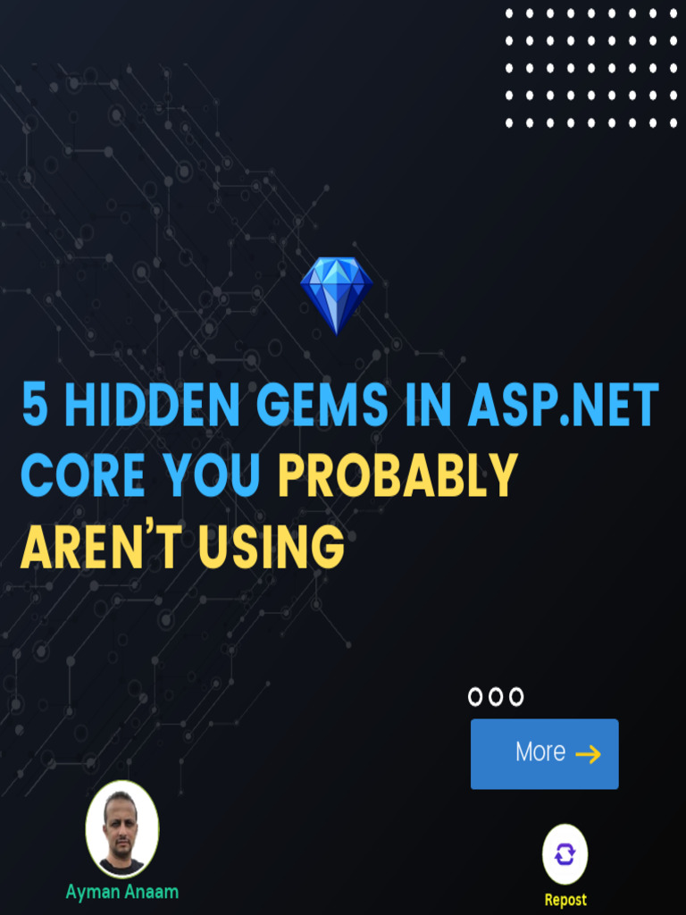 5 HIDDEN GEMS IN ASP - NET Core | PDF | Application Software | Computing