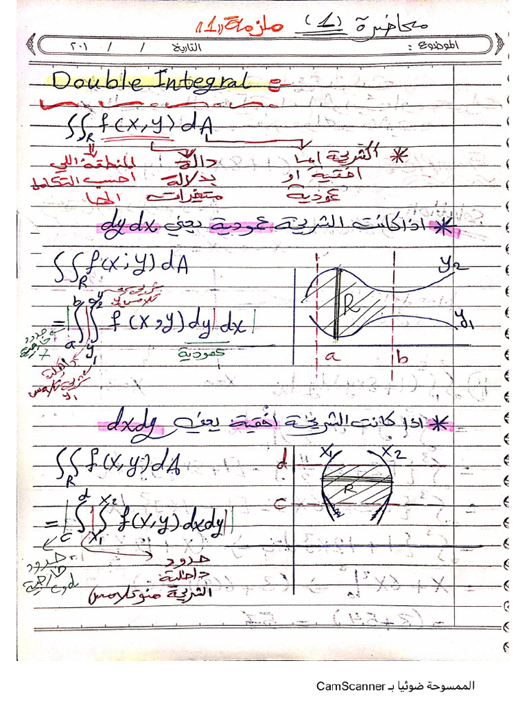 Double Integral 1 | PDF