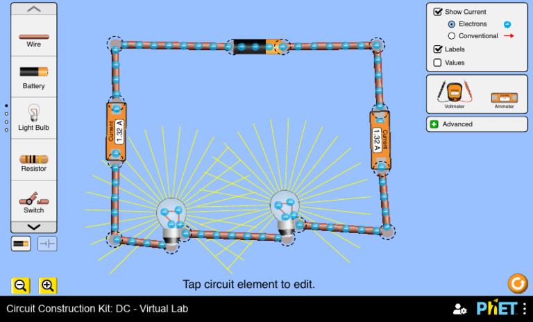 Circuit Construction Kit DC - Virtual Lab 2 | PDF