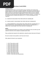 POMS Mood States Questionnaire | PDF | Emotions | Psychology