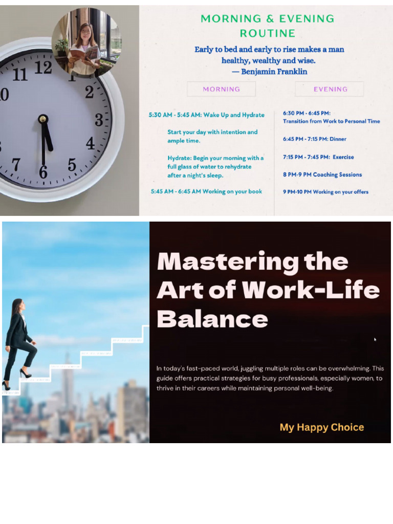 Morning Routine | PDF