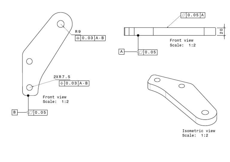 Gearbox Mount Bracket Drawing | PDF