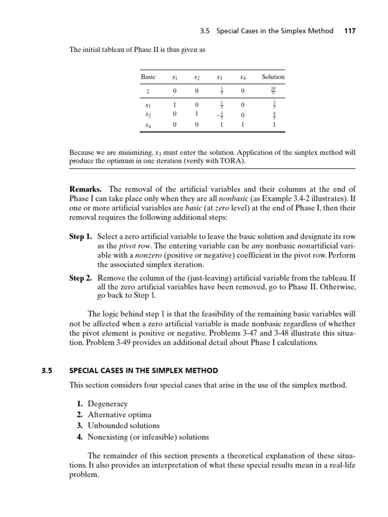 Linear Programming Specvial Cases | PDF | Mathematical Optimization | Computer Science
