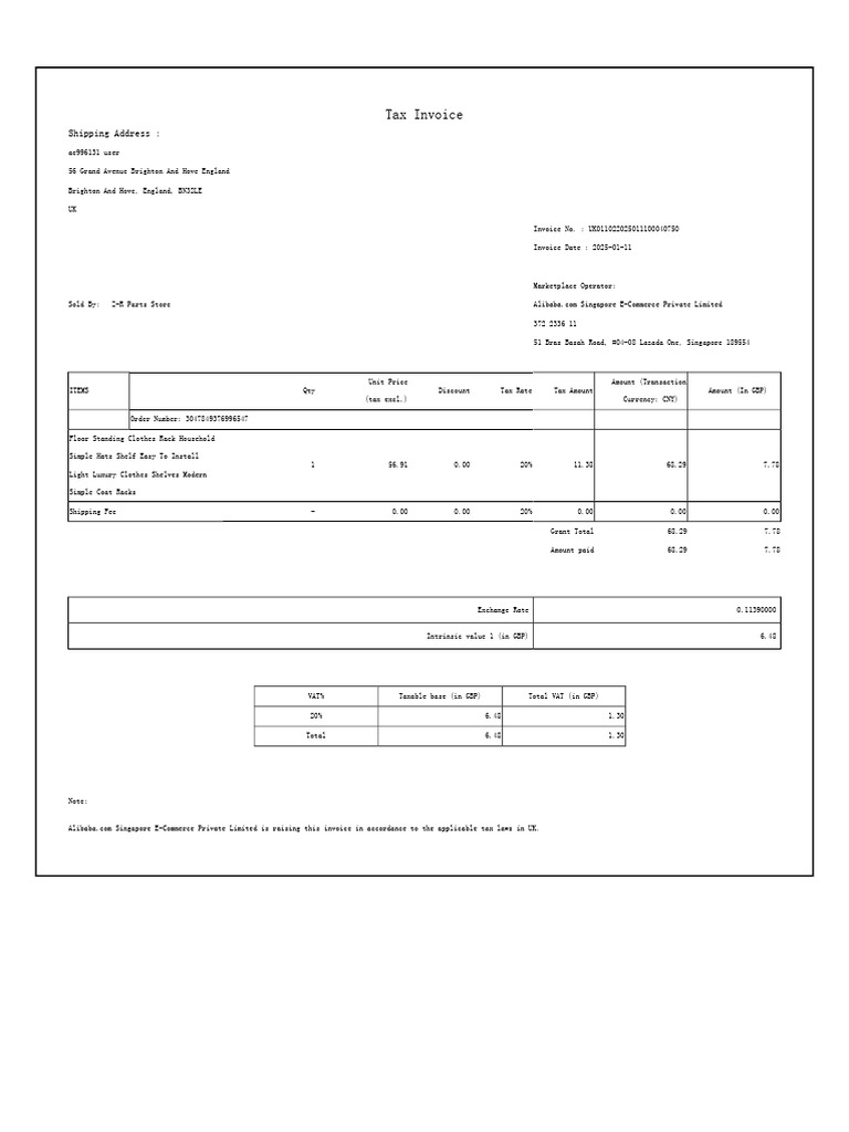 Payment | PDF | Taxes | Value Added Tax