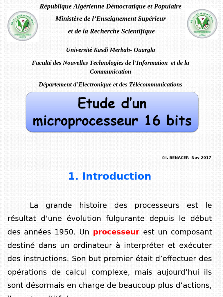 8086 | PDF | Microprocesseur | Entrée/Sortie