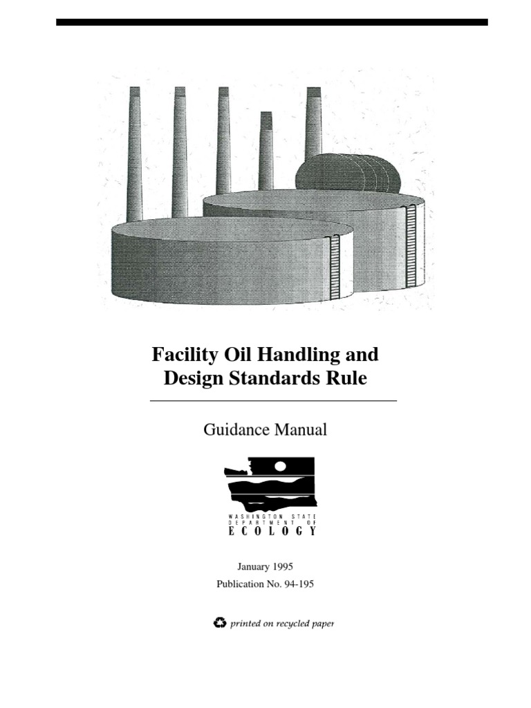 Facility Oil Handling and Design Standards Rule | PDF | Pipeline ...