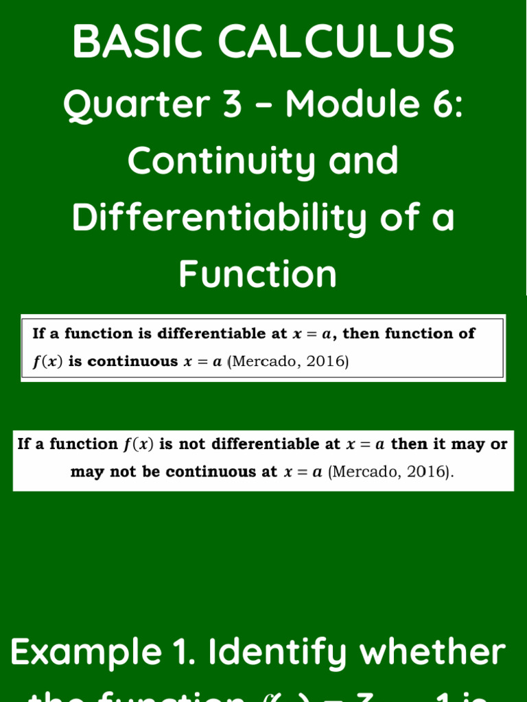 Q3 Basic Calculus Lesson 9 Module 6 Pdf 