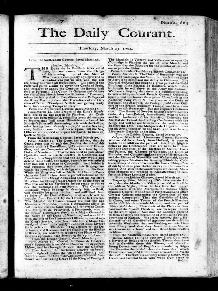 Sim Daily-Courant 1704-03-23 604 | PDF