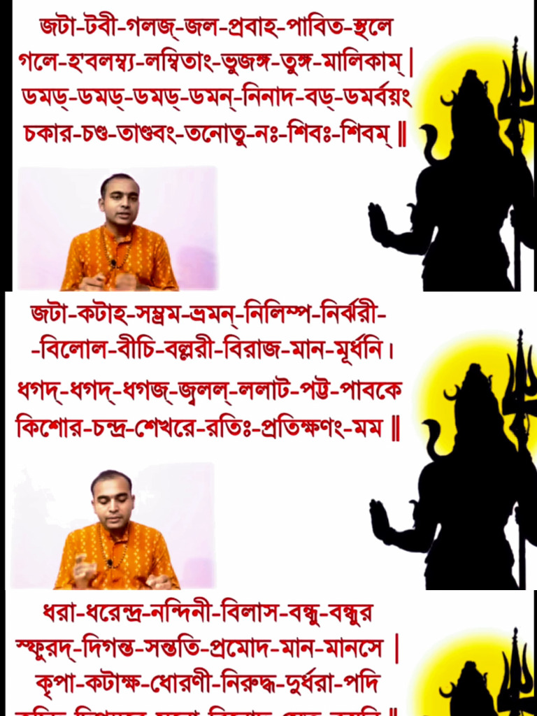 Shiv Tandav Stotram | PDF