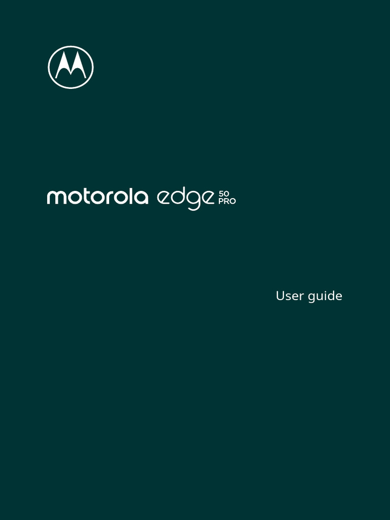 Help Motorola Edge 50 Pro 14 Global en Gb | PDF | Android (Operating ...