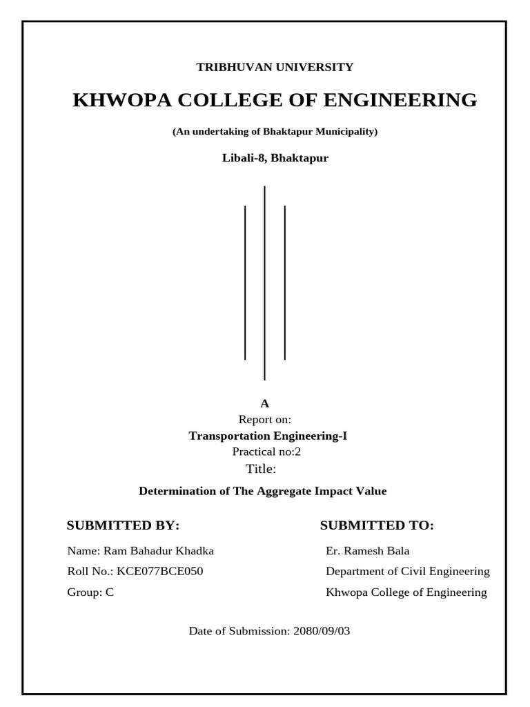 Cover Page Transportation | PDF