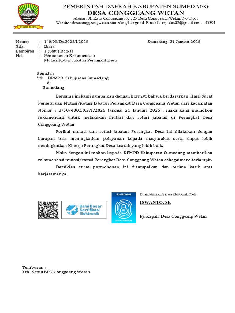 TTD Pengantar Rotasi DPMD | PDF