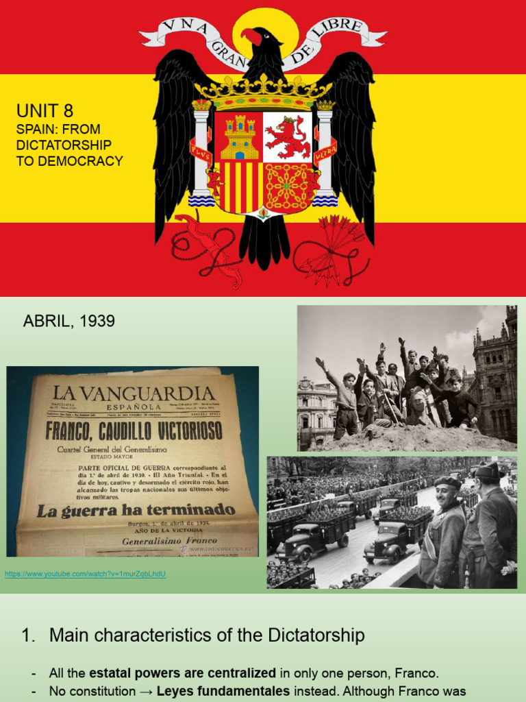 Spain's Transition: From Dictatorship to Democracy | PDF | Francisco ...