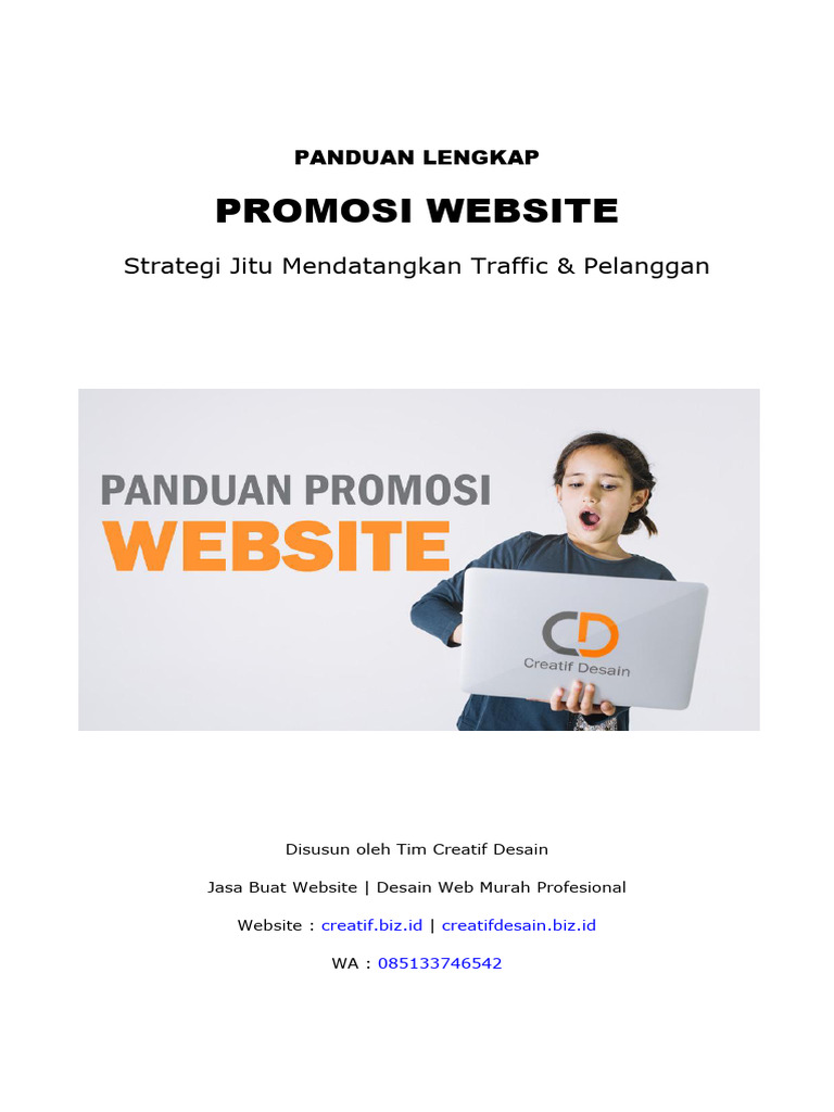 Panduan Lengkap Promosi Website - Creatif - Biz.id | PDF