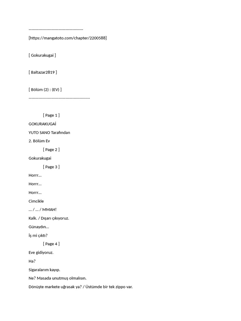 Gokurakugai Episode 2 | PDF