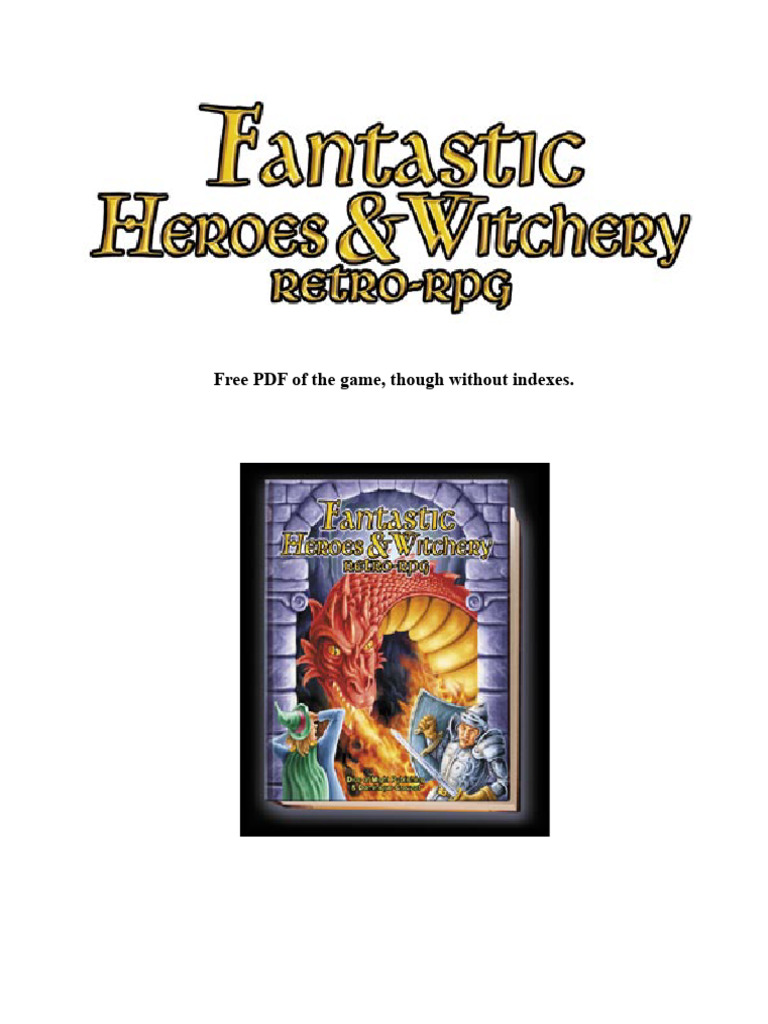 Old-School RPG Guide | PDF