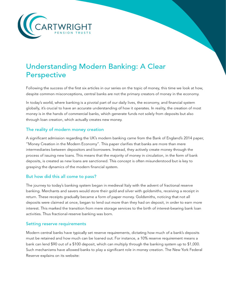 News Feature Understanding Modern Banking A Clear Perspective Feb 2024 ...