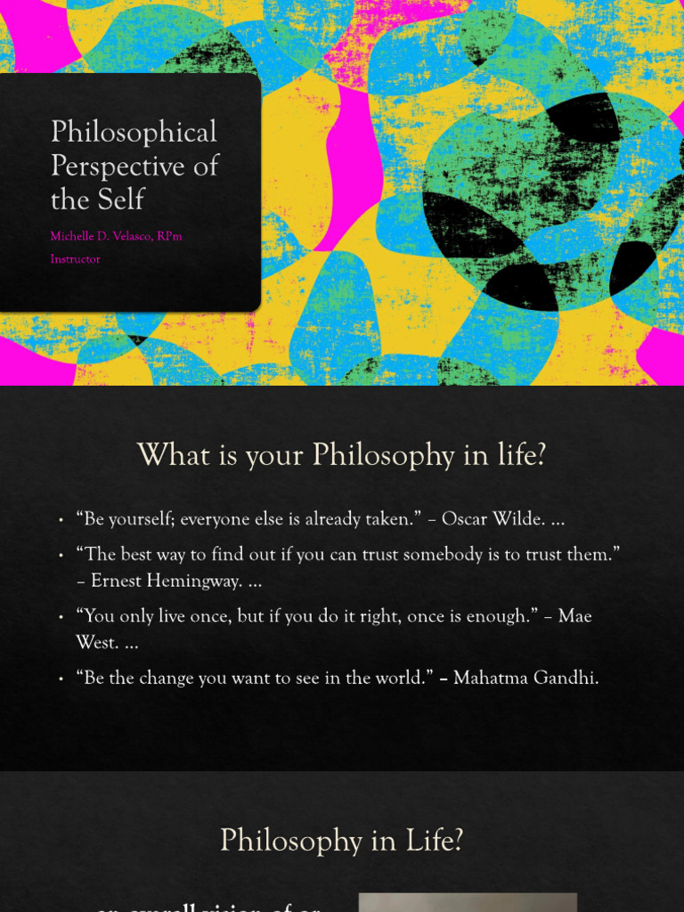 Philosophical Perspective of The Self | PDF