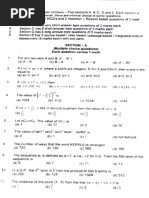 Plus One Model Exam Maths Rocket Revision | PDF