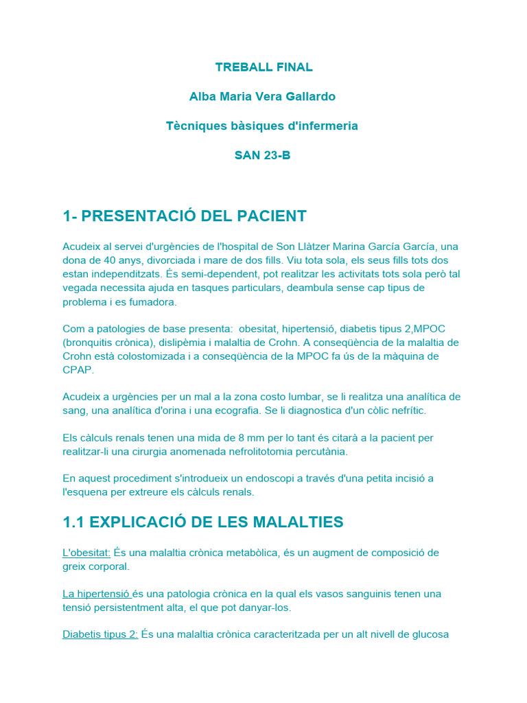 Treball Final Alba Vera | PDF