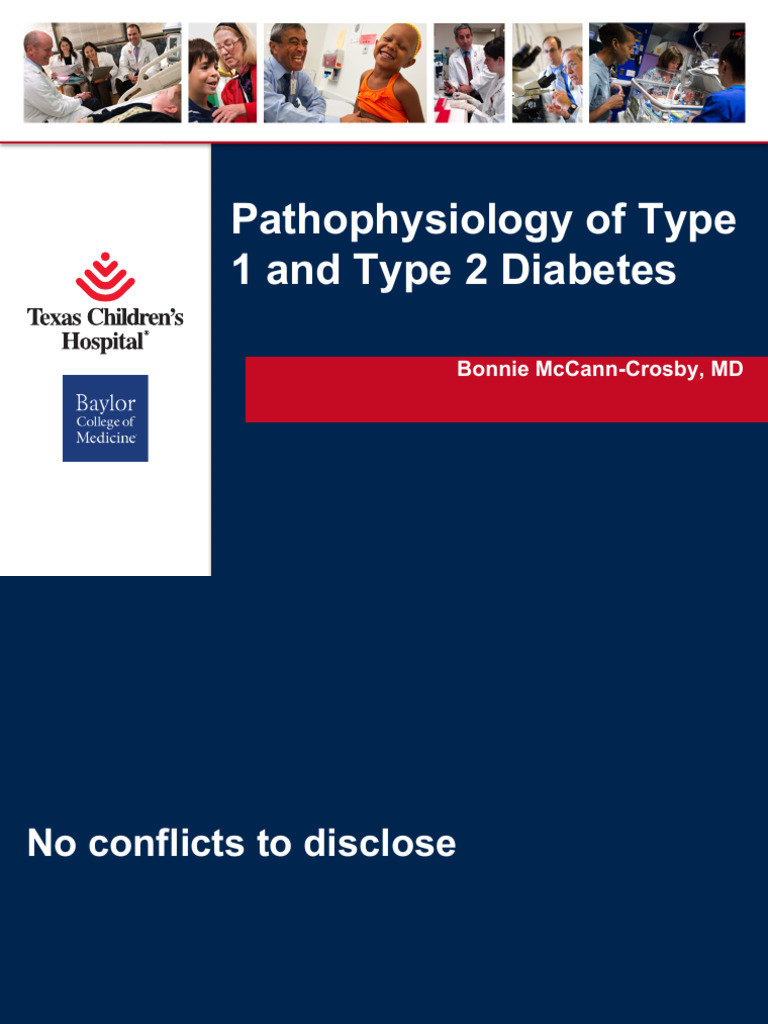 Understanding The Pathophysiology of Type 1 and Type 2 Diabetes | PDF ...