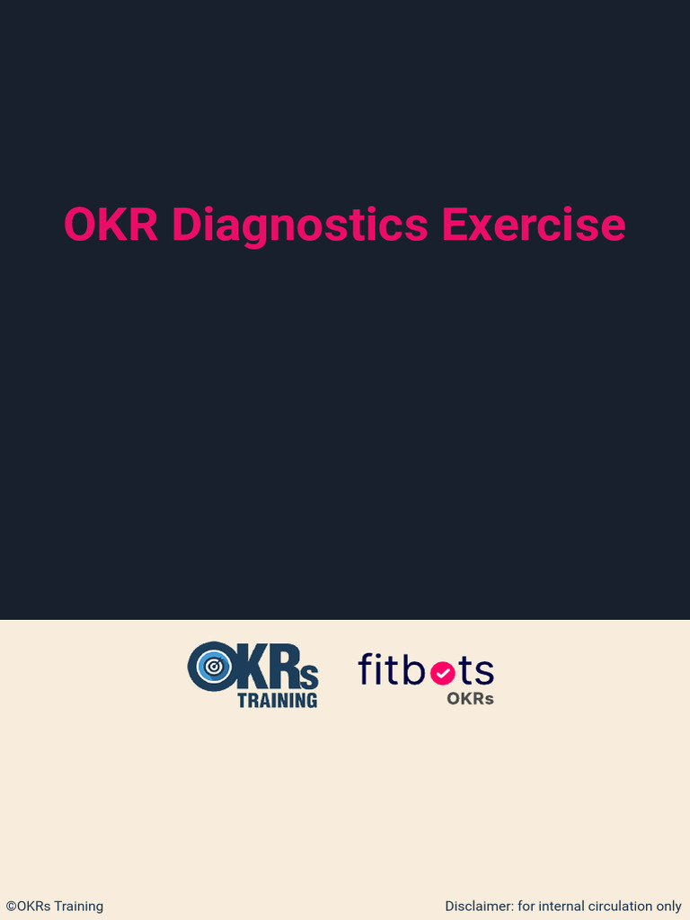 2-OKR Diagnostics Exercise | PDF