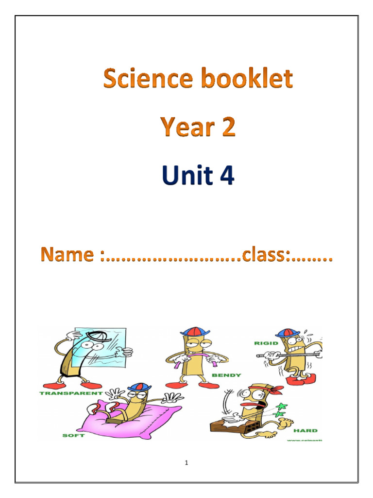 year 2 unit 4 | PDF
